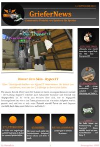 Griefer News - GrieferGames.Info
